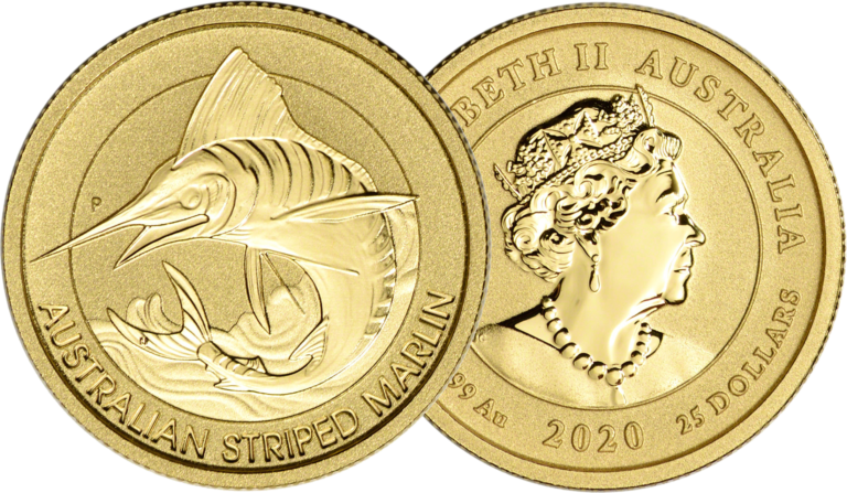 What is the Australian Striped Marlin Gold Coin - Gold Guide